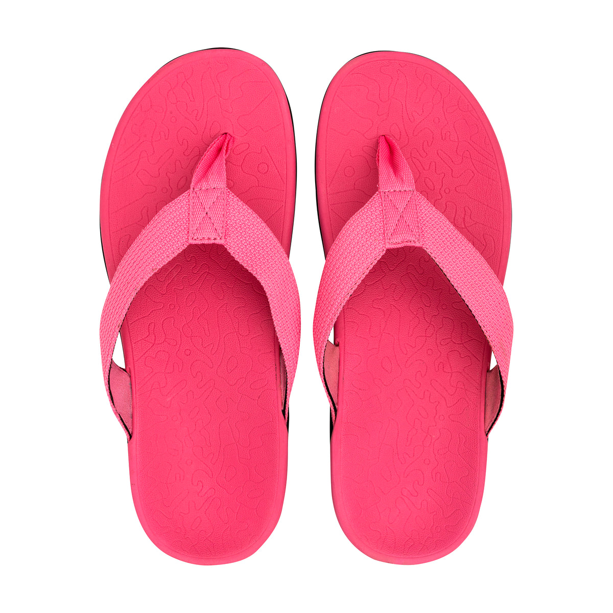 Axign Orthotic Thongs Flip Flops – Pink | Plantar Fasciitis Heel Pain ...