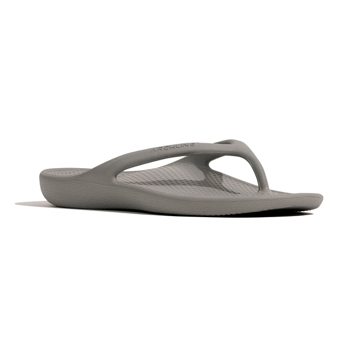 Archline Rebound Orthotic Thongs - Grey | Foot Pain Plantar Fasciitis ...
