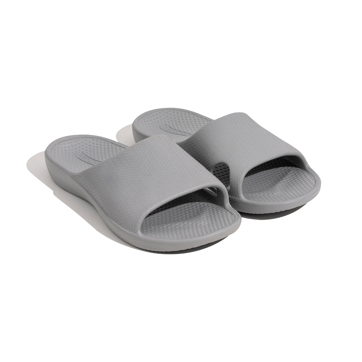 Archline Rebound Orthotic Slides - Stone Grey| Foot Pain Plantar ...