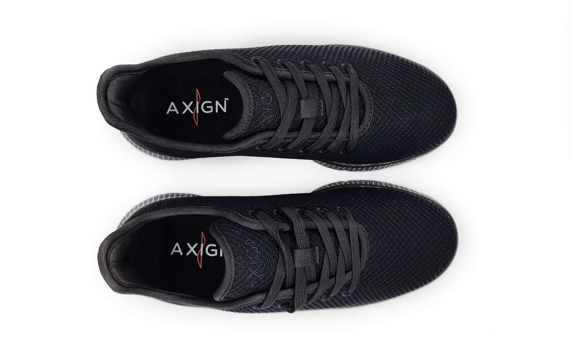 Axign River V2 Lightweight Casual Orthotic Shoe - Full Black – Axign ...