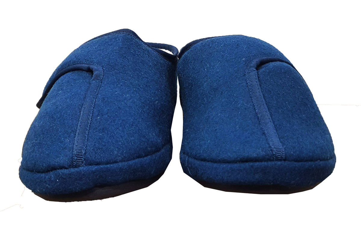 Archline Orthotic Slippers Plus – Dark Blue – Axign Medical Footwear