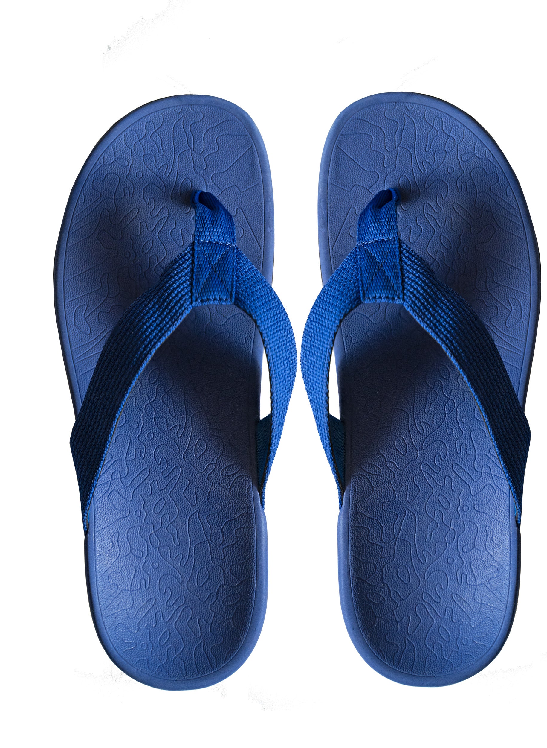 Axign Orthotic Thongs Flip Flops – Navy | Plantar Fasciitis Heel Pain ...